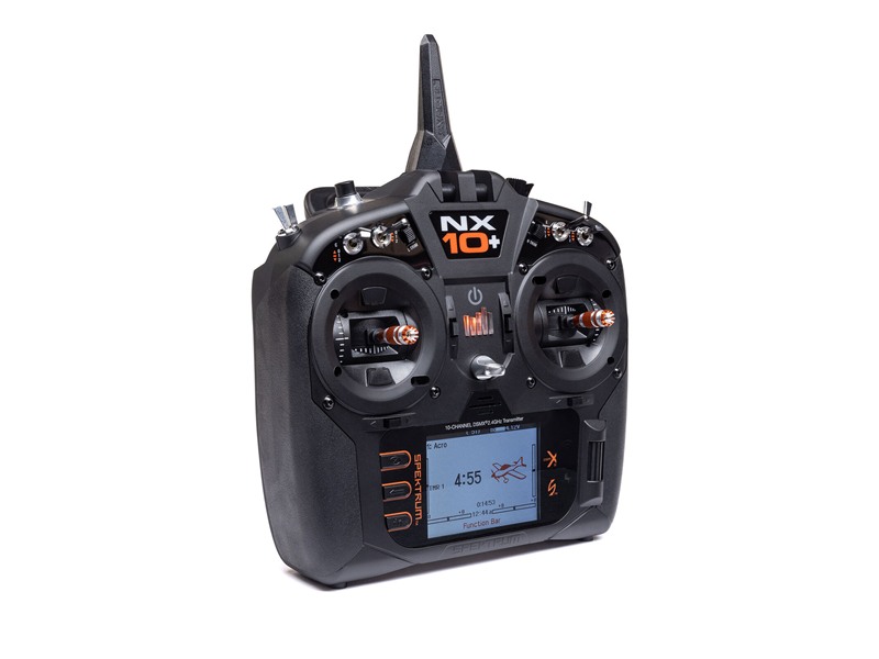 Spektrum NX10+ 20-Channel DSMX Transmitter Only P-SPMR10120EU, Model ...