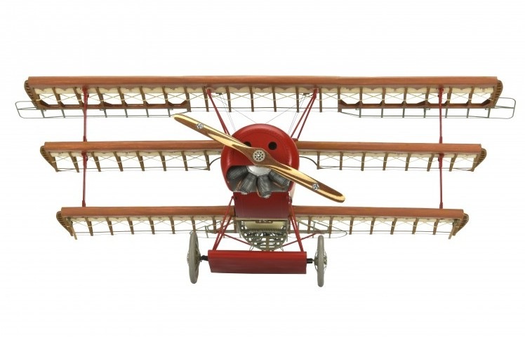 Artesania Latina Fokker DR1 Red Baron Triplane Display Model ...