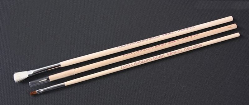 Tamiya Modelling Brush Basic Set 87066, Model Shop Leeds