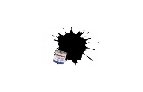 Humbrol Enamel Paint 85 No.1 Coal Black AA0936, Model Shop Leeds
