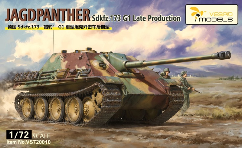 Vespid Models 1:72 SDKFZ 173 Jagdpanther Late Production VS720010 ...