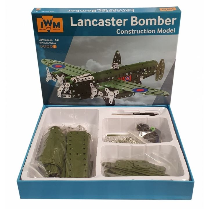 IWM Lancaster Bomber Metal contruction Model, Model Shop Leeds