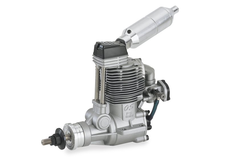 OS FS120 Surpass III w/F-5020 Silencer OS35540, Model Shop Leeds