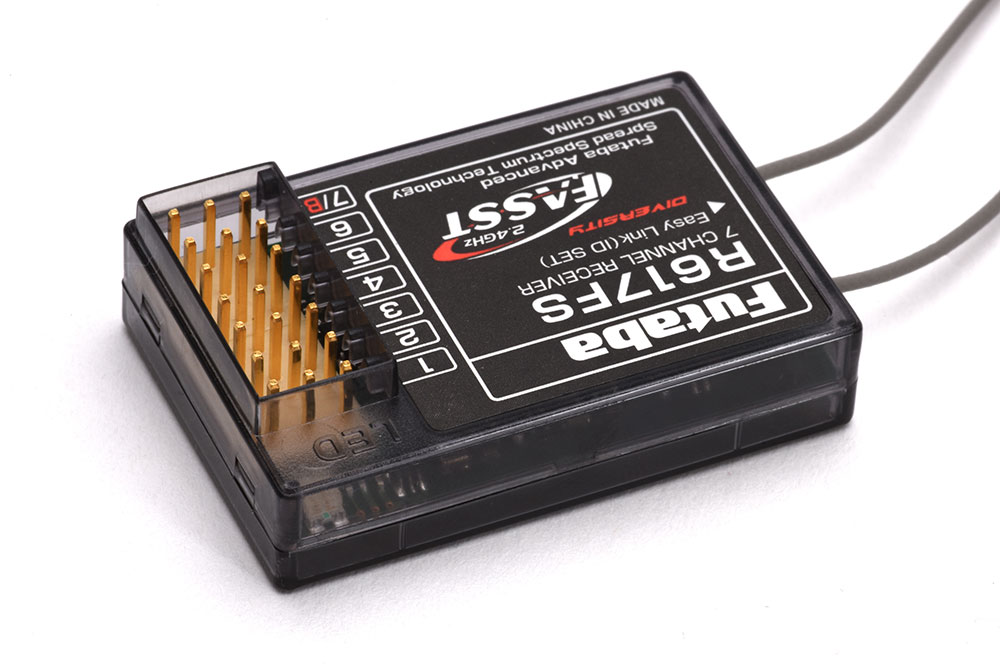 Futaba 7ch Rx 2.4GHz Receiver R-617FS, Model Shop Leeds