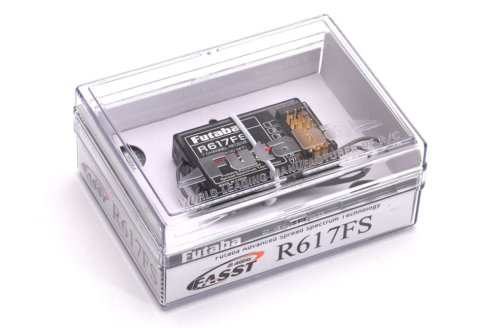 Futaba 7ch Receiver 2.4GHz FASST R617FS, Model Shop Leeds