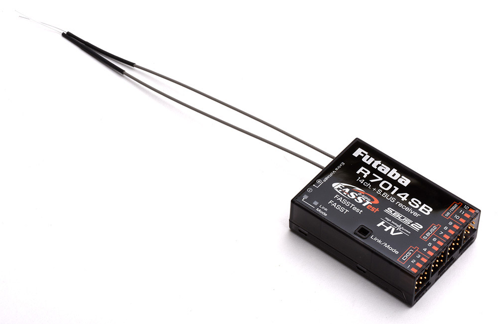 Futaba R7014SB 14-channel Air Receiver (18-channel S.Bus) FASST ...