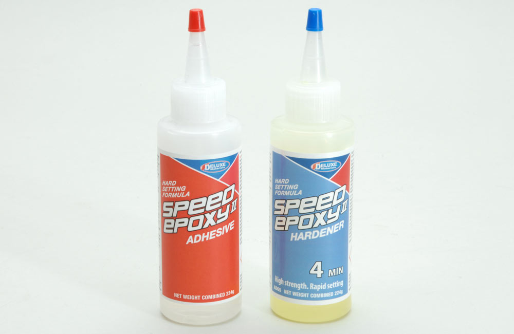 Deluxe Materials Speed Epoxy II 4 min 224g AD65, Model Shop Leeds