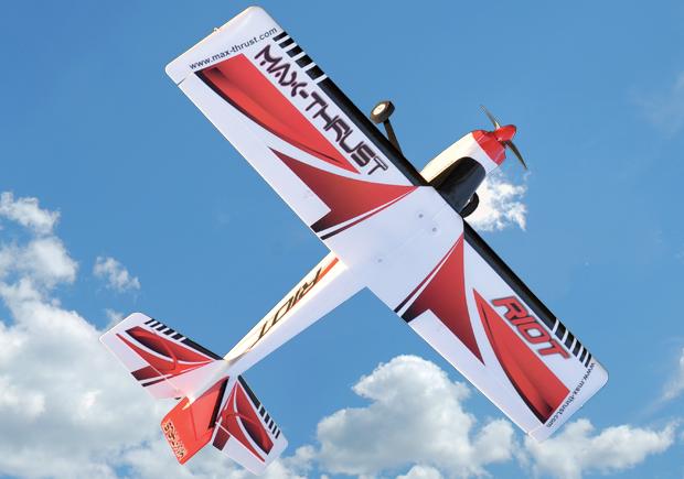Max Thrust Riot Foam-E V2 PNP RED 1-MT-RIOT, Model Shop Leeds